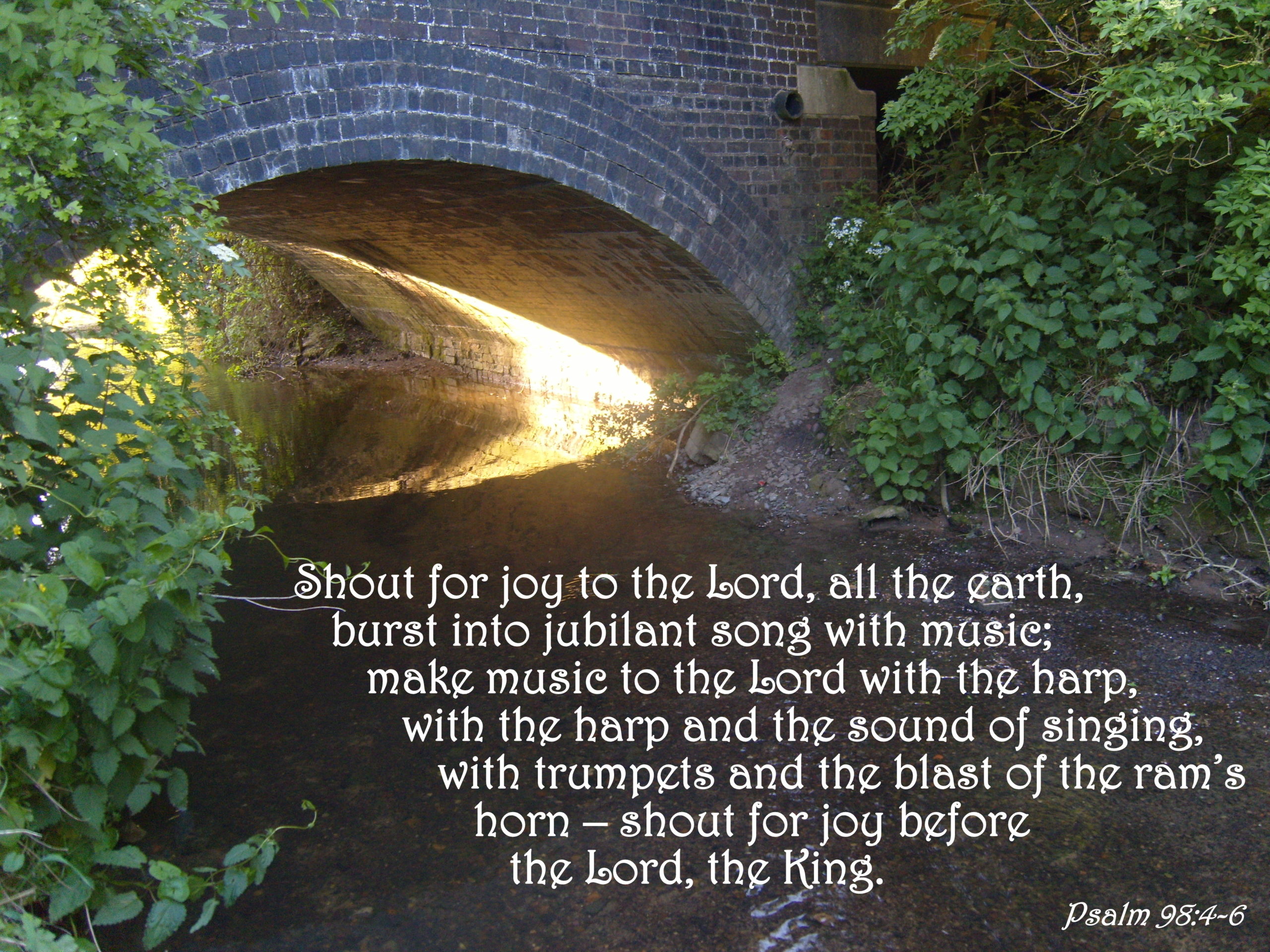 psalm-98-4-6 – BIBLE – ADVENTURE