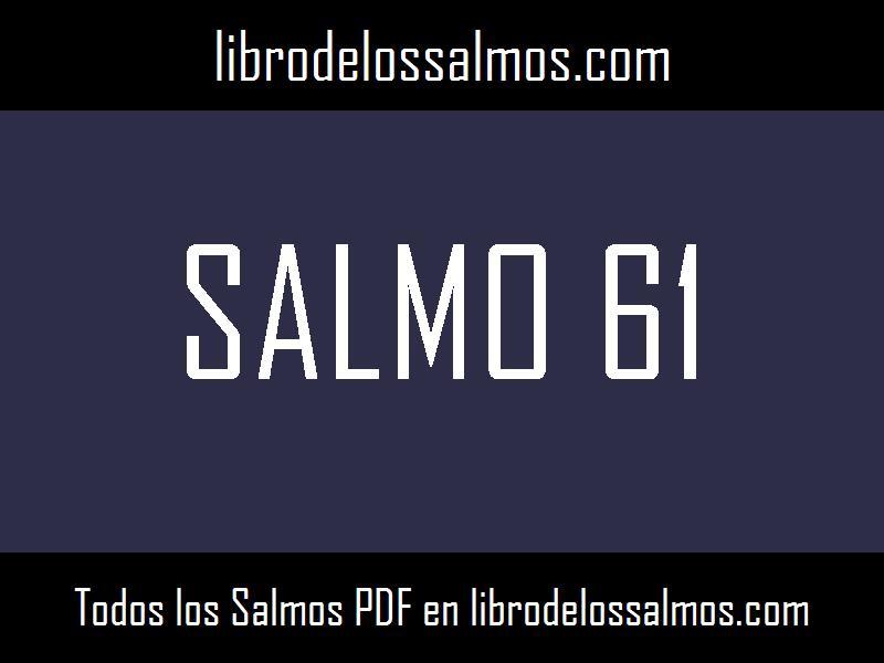 salmo-61 – BIBLE – ADVENTURE